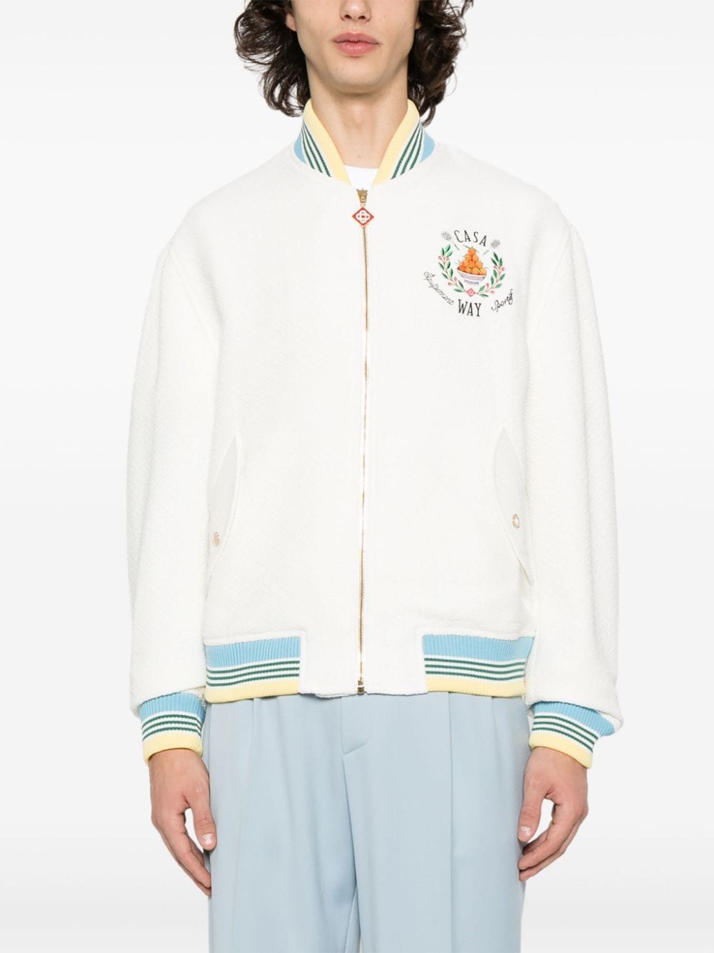 CASABLANCA Casablanca Trophy Bomber Jacket