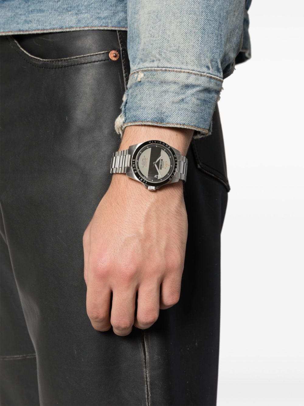 Vivienne Westwood Blackwall 38mm Watch In Black - 20% Off