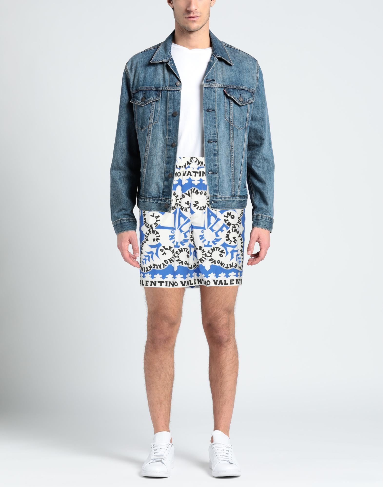 VALENTINO VALENTINO GARAVANI Printed Cotton Bermuda Shorts