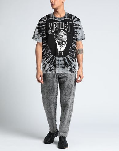 AMIRI man t-shirt black size s cotton