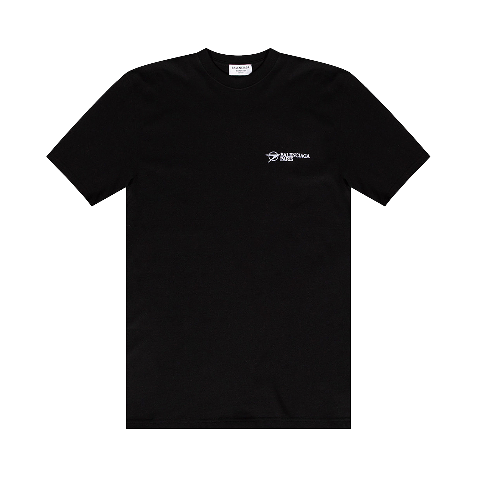Balenciaga Cities Paris T-Shirt - Black | Editorialist