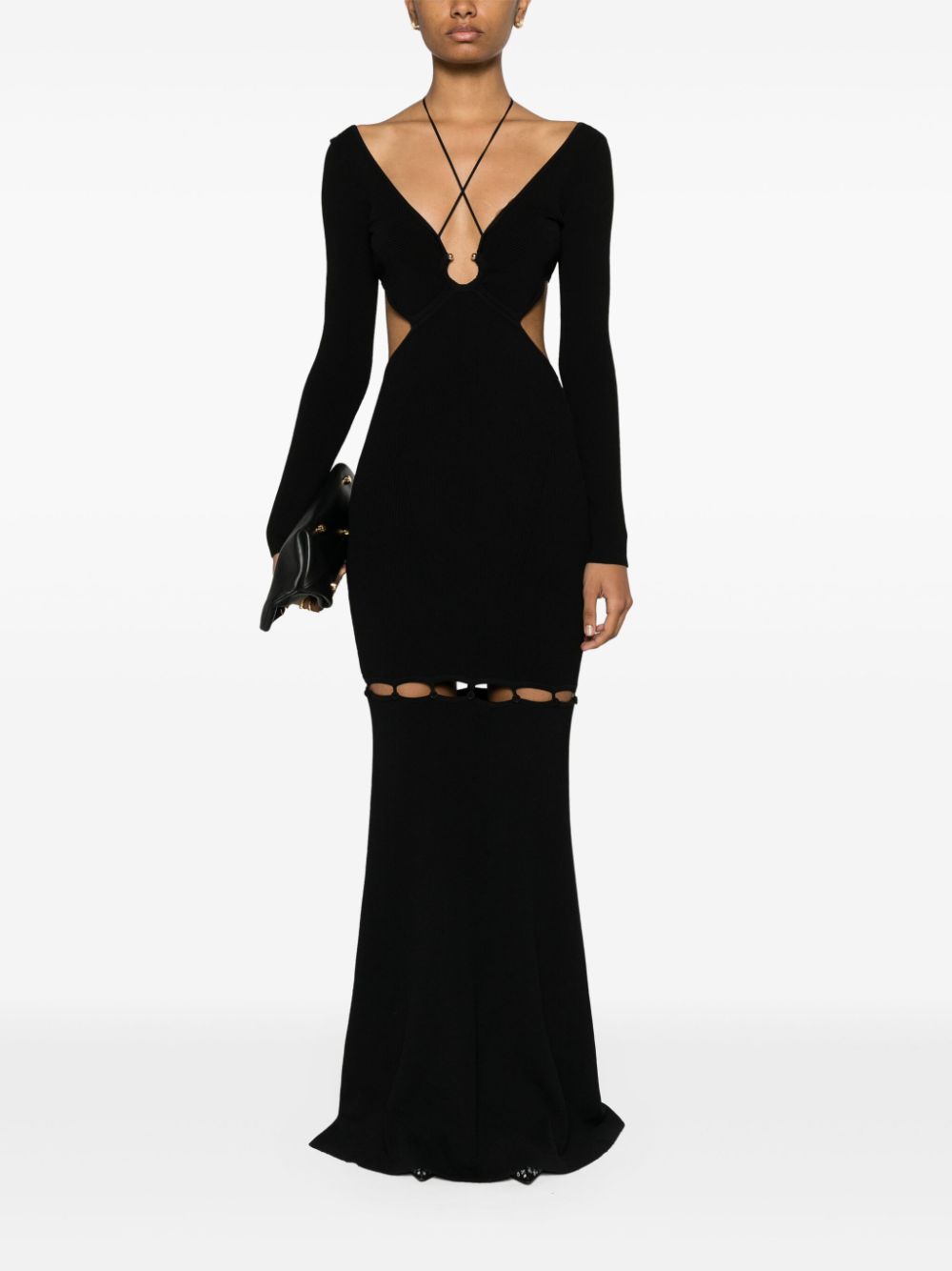 NANUSHKA Nanushka Cut-Out Convertible Maxi Dress