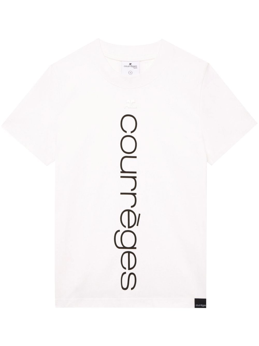 COURREGES Courrèges Logo-Print T-Shirt