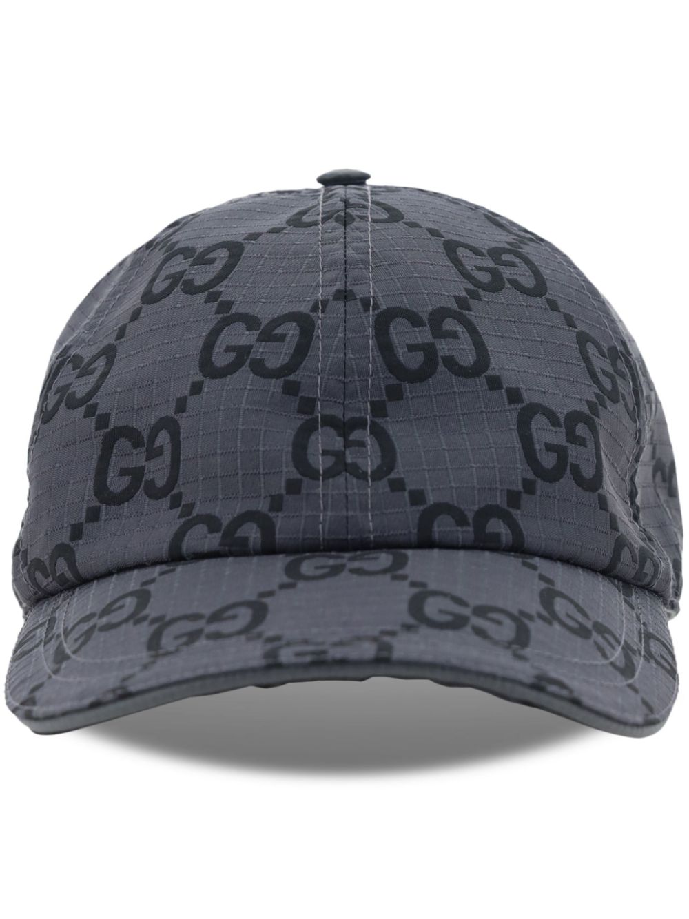 Gucci Gg Panelled Baseball Cap - Grey | Editorialist
