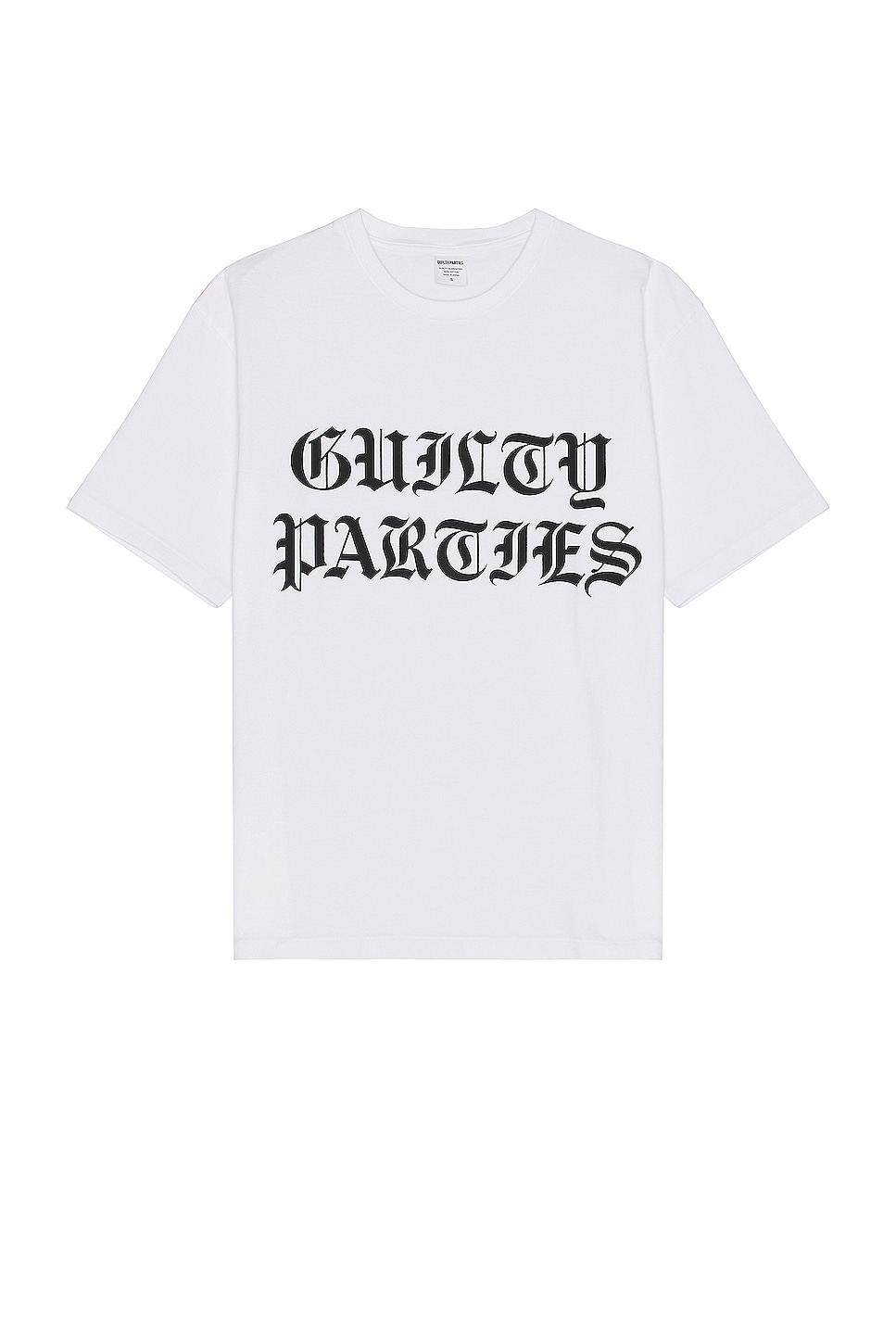Wacko Maria Washed Heavy Weight Crew Neck T-Shirt In White - 69