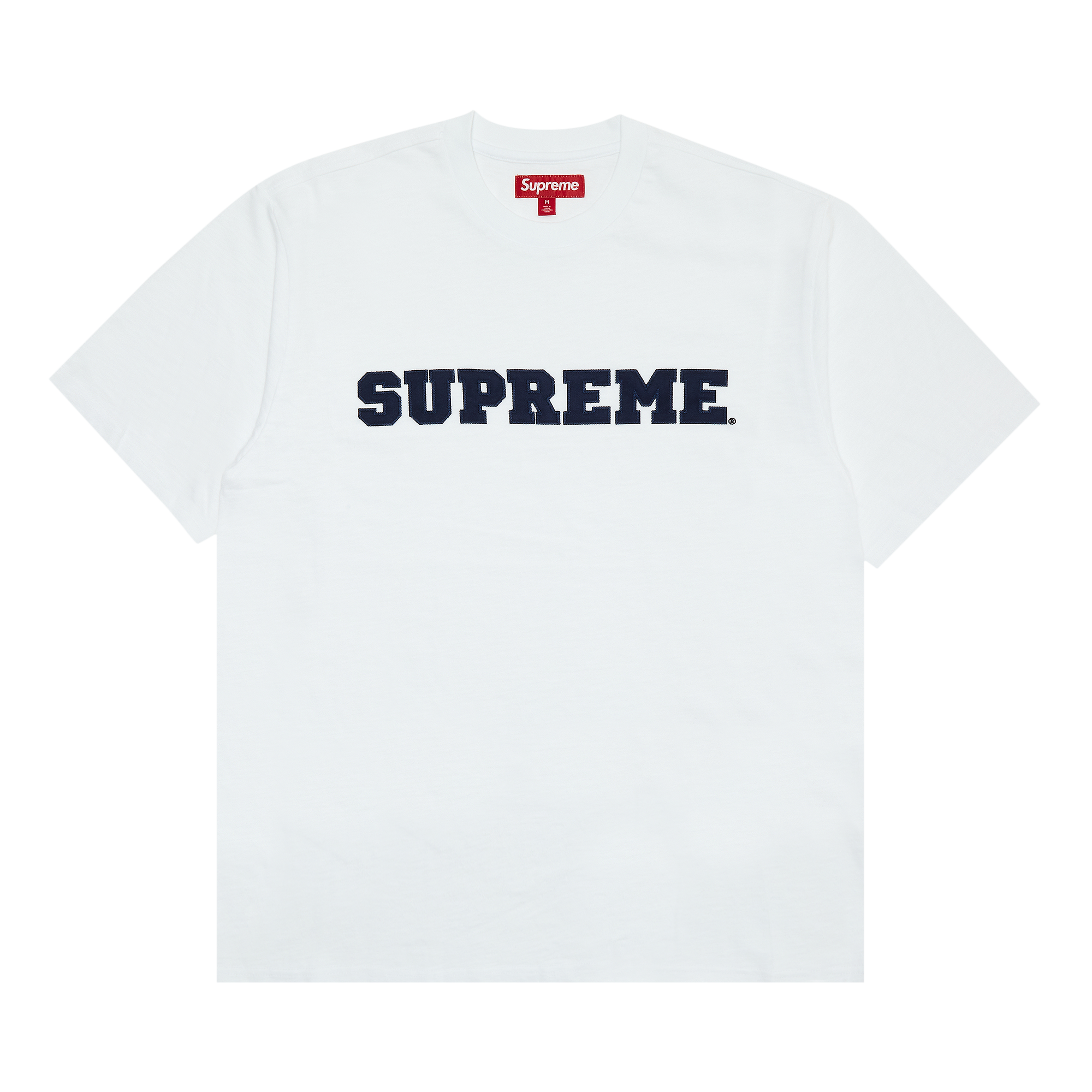 Supreme Collegiate Short-Sleeve Top - White | Editorialist