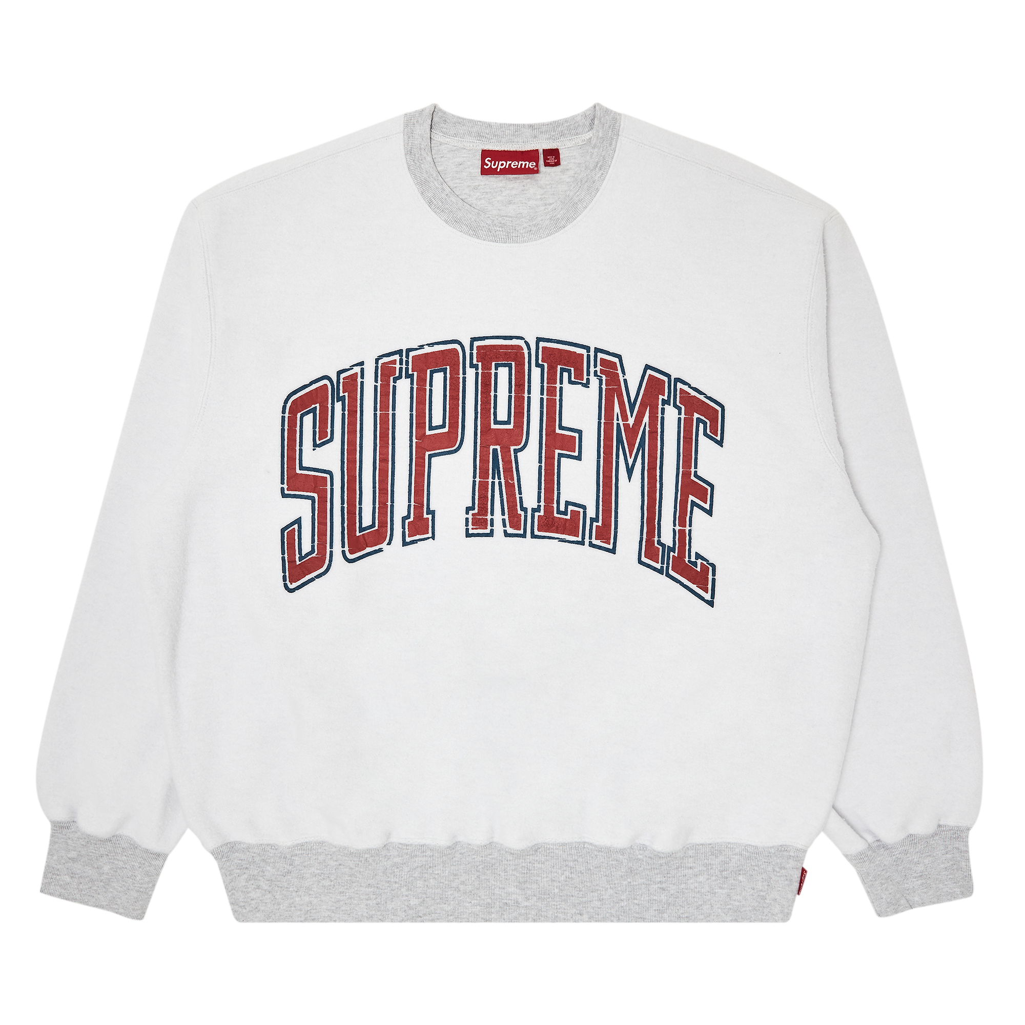 Supreme Inside Out Crewneck - Grey | Editorialist