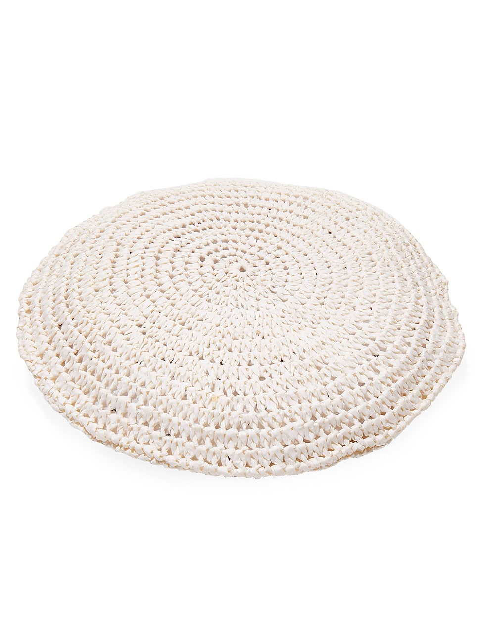 Lele Sadoughi Raffia Beret In Ivory - 30% Off | Editorialist display picture 2