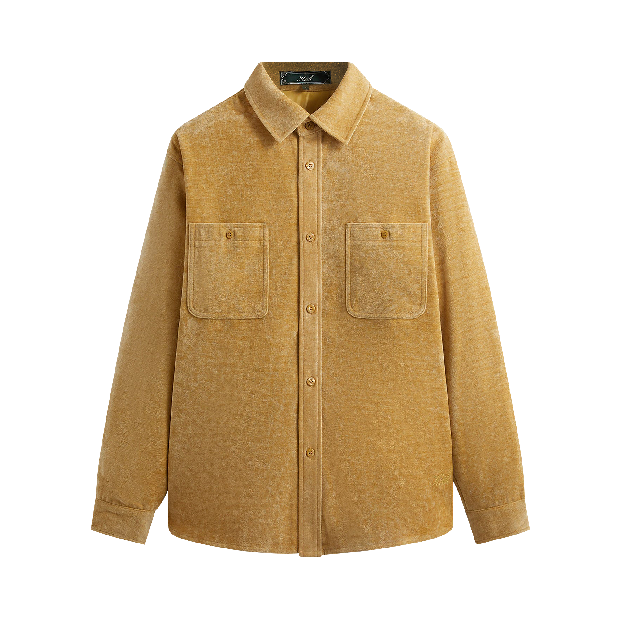 Kith Raw Hem Denim Apollo Shirt - Breath | Editorialist