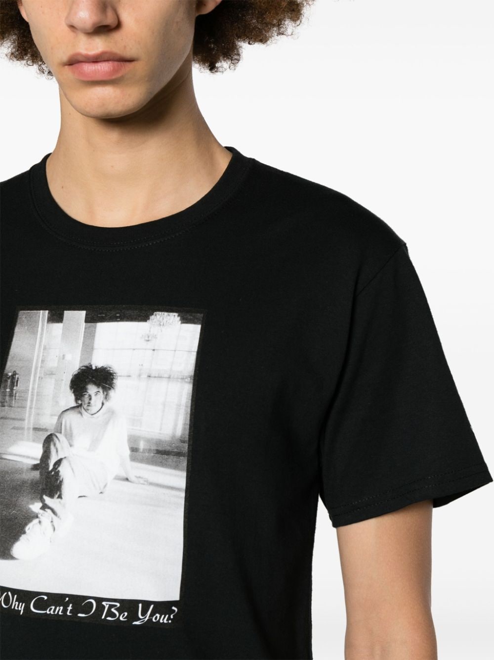 Noah X The Cure Why Cant I Be You T-Shirt In Black - 39% Off