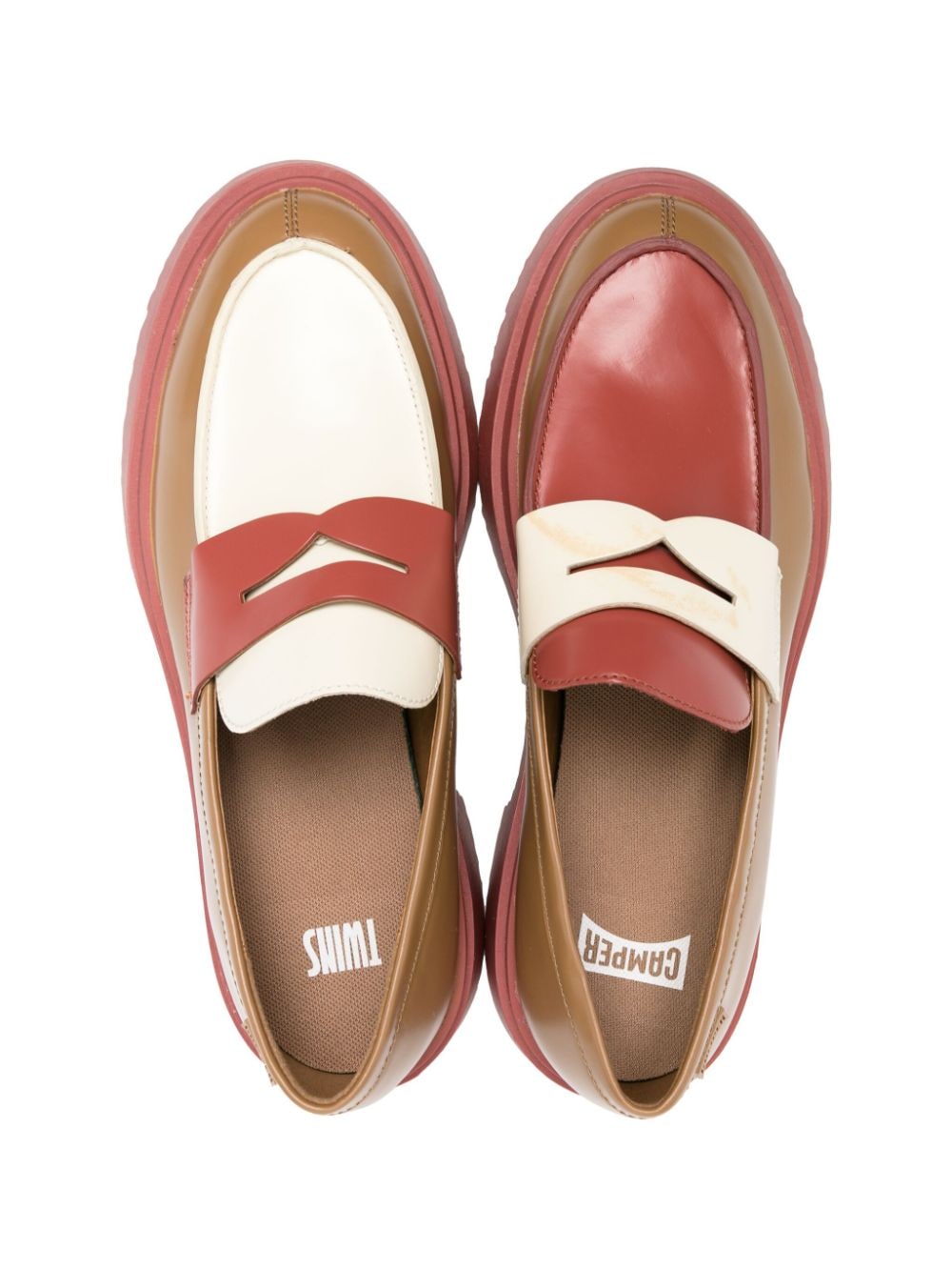 Camper Walden Penny-Slot Loafers In Brown - 50% Off  display picture 1
