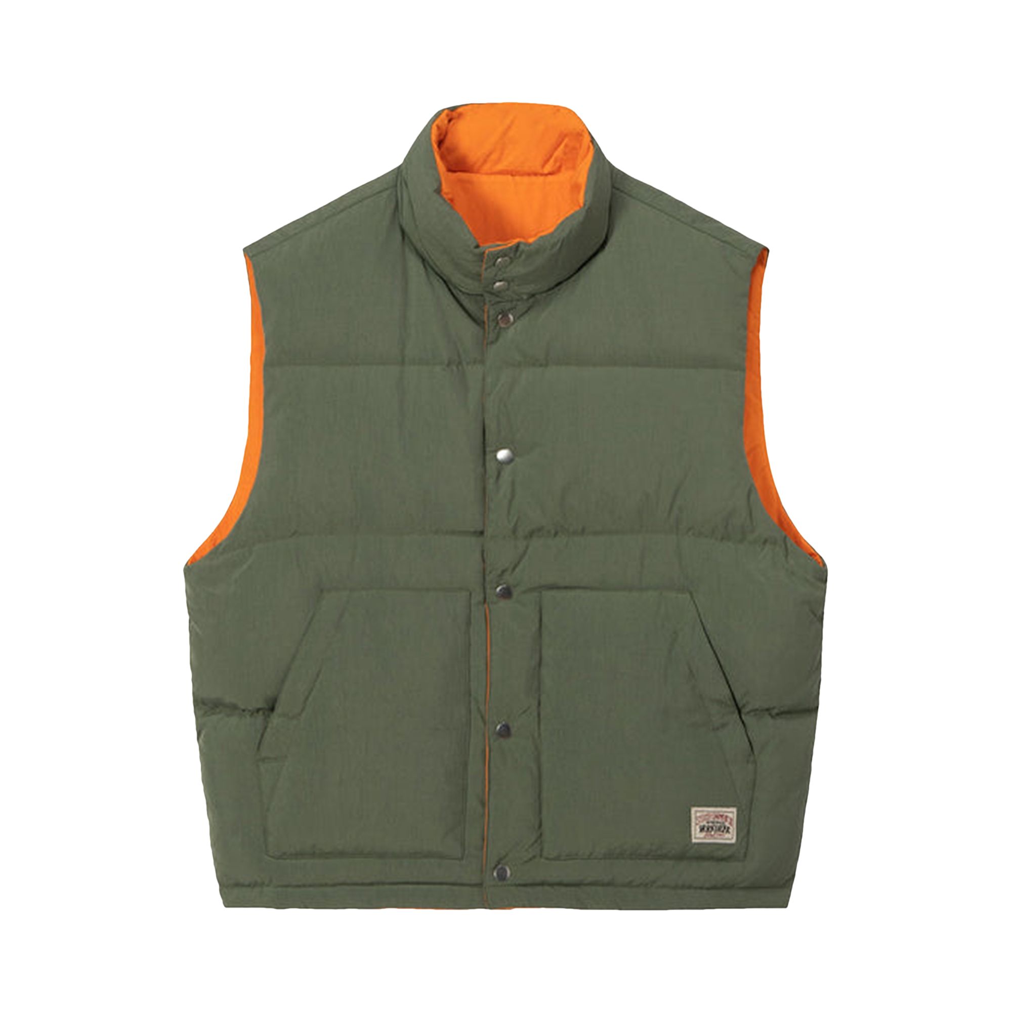 StüSsy Reverse Down Workgear Vest - Multicolor | Editorialist