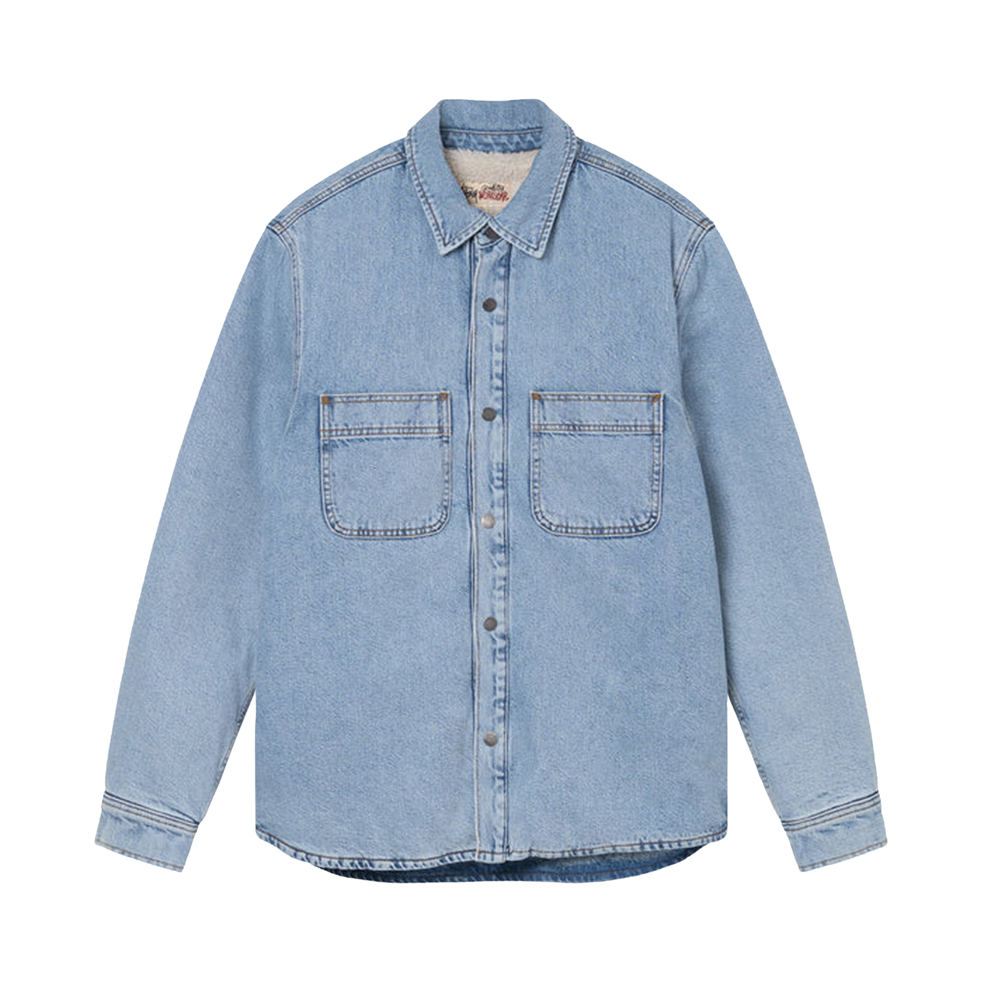 StüSsy Boxy Western Denim Shirt 