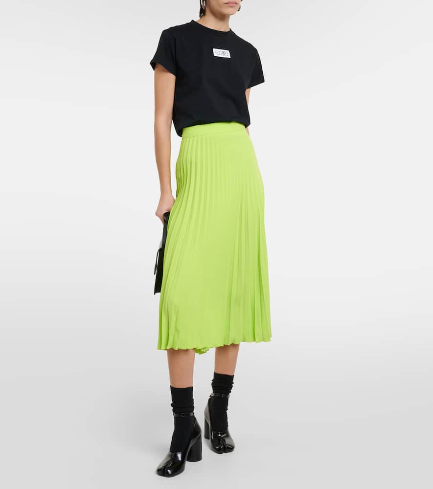 MAISON MARGIELA MM6 Maison Margiela Pleated Midi Skirt