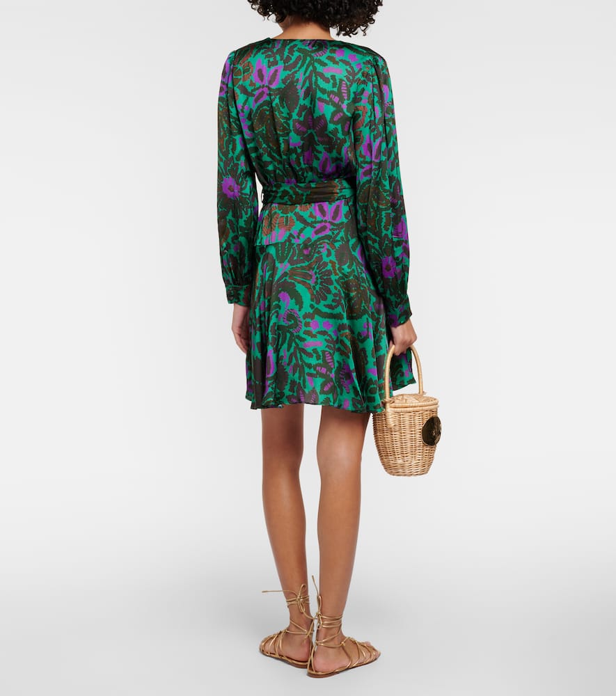 For Love & Lemons Bridget Beaded Mini Dress In Blue - 74% Off | Editorialist