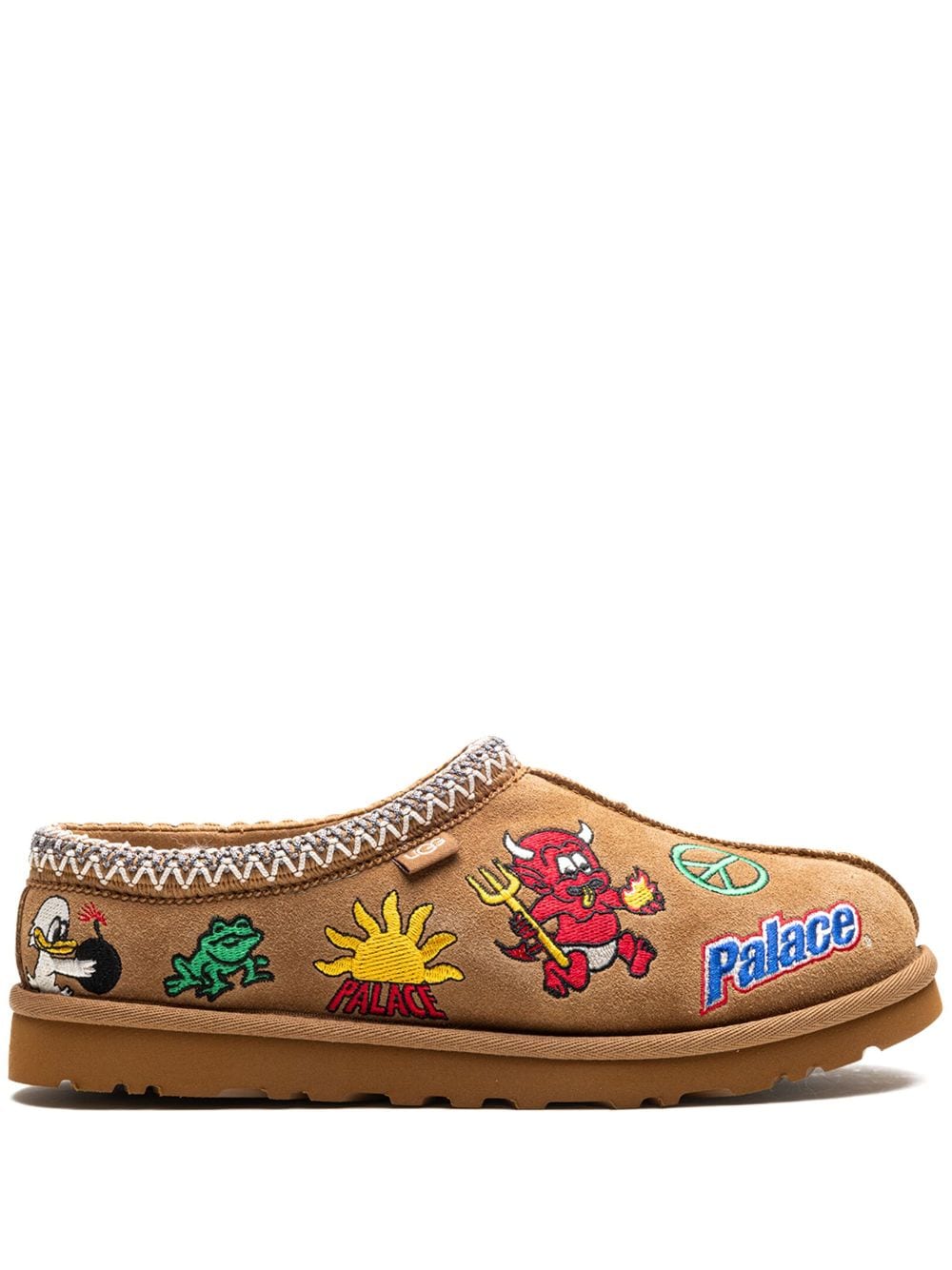 UGG X Palace Tasman Slippers - Brown | Editorialist UGG X Palace Tasman Slippers - Brown | Editorialist