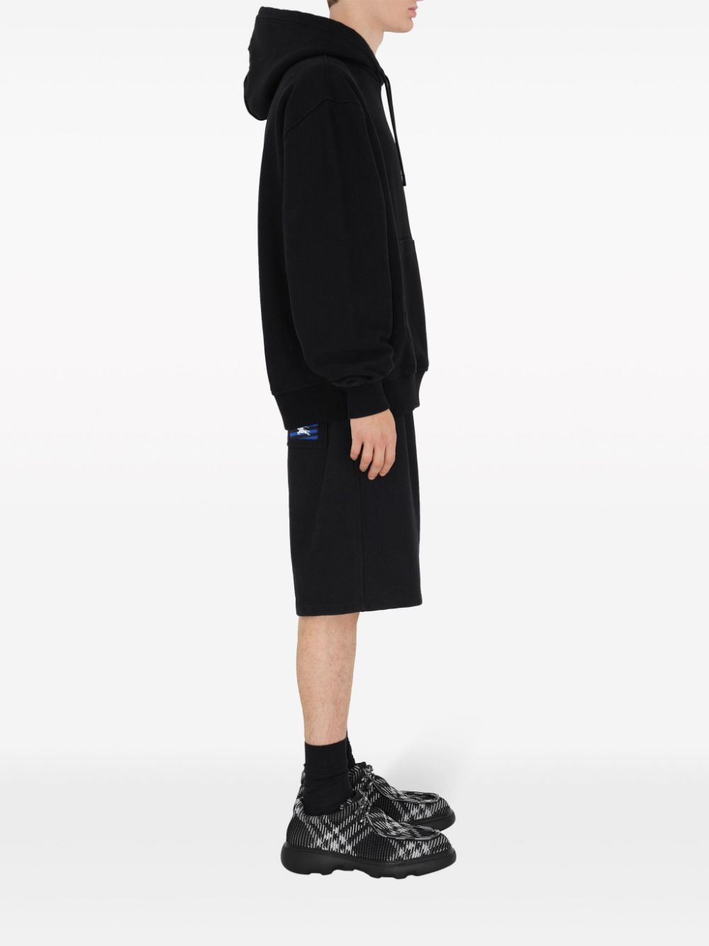 BURBERRY Logo-Appliqué Cotton Shorts