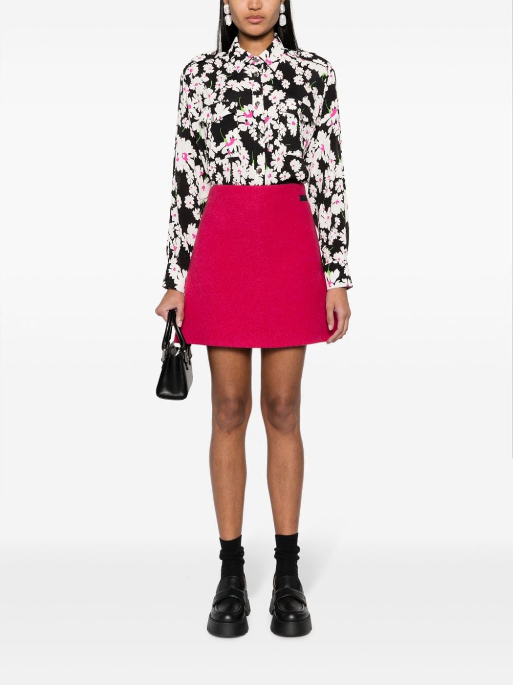 MSGM MSGM Floral Print Shirt