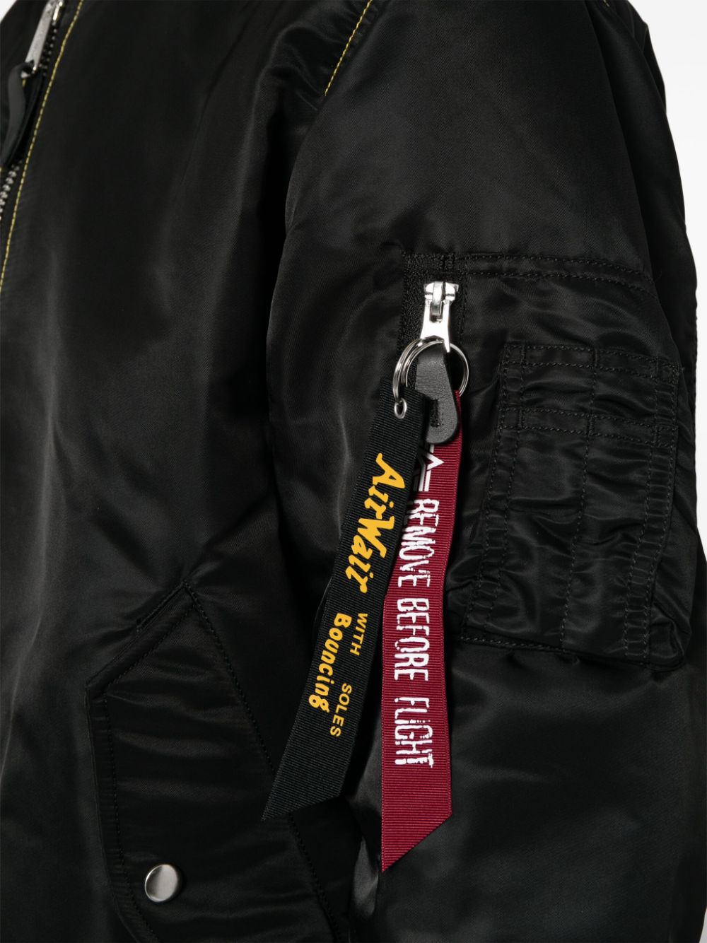Dr. Martens X Alpha Industries Ma-1 Bomber Jacket In Black - 60