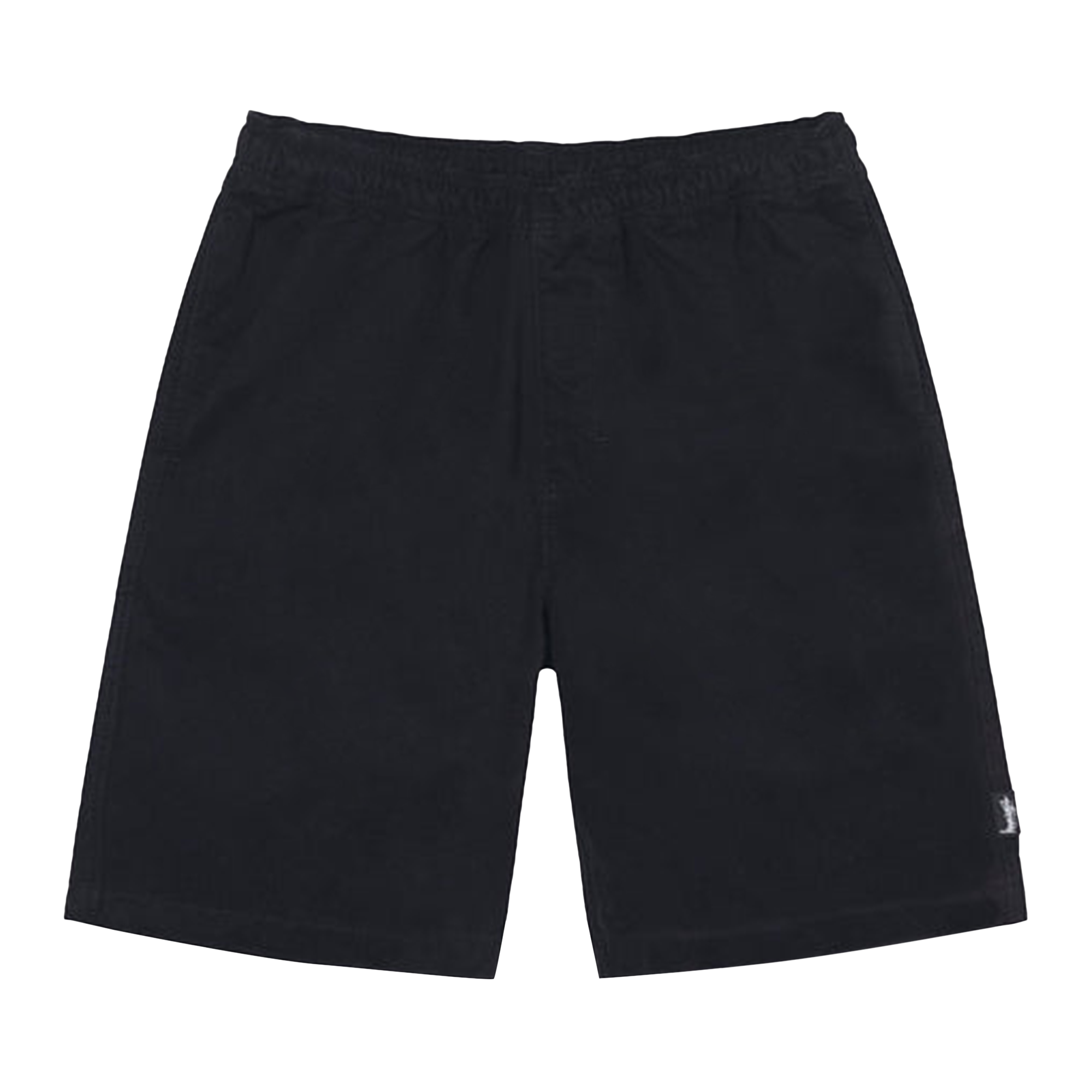 StüSsy Brushed Beach Short - Black | Editorialist