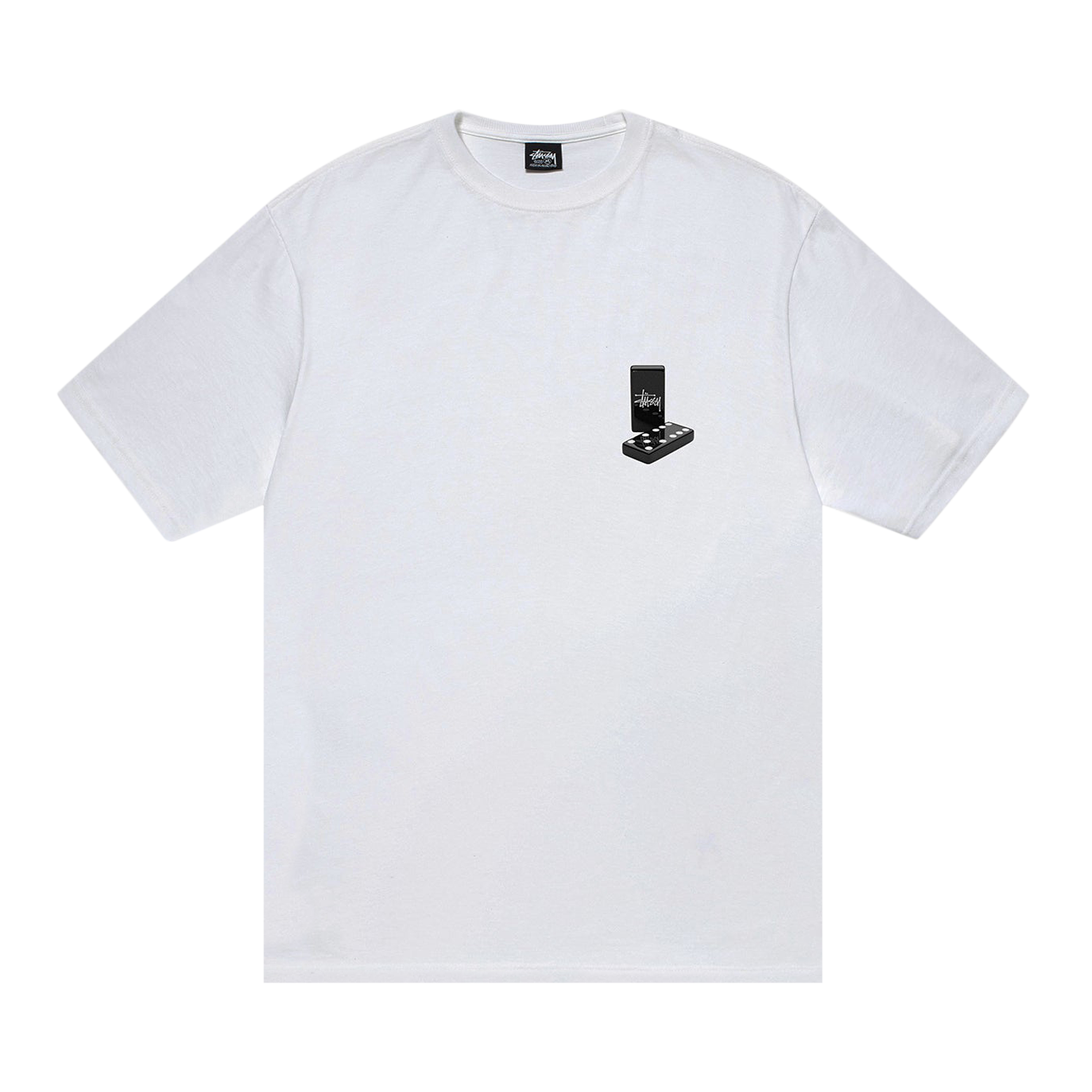 StüSsy Refracted Tee - White | Editorialist