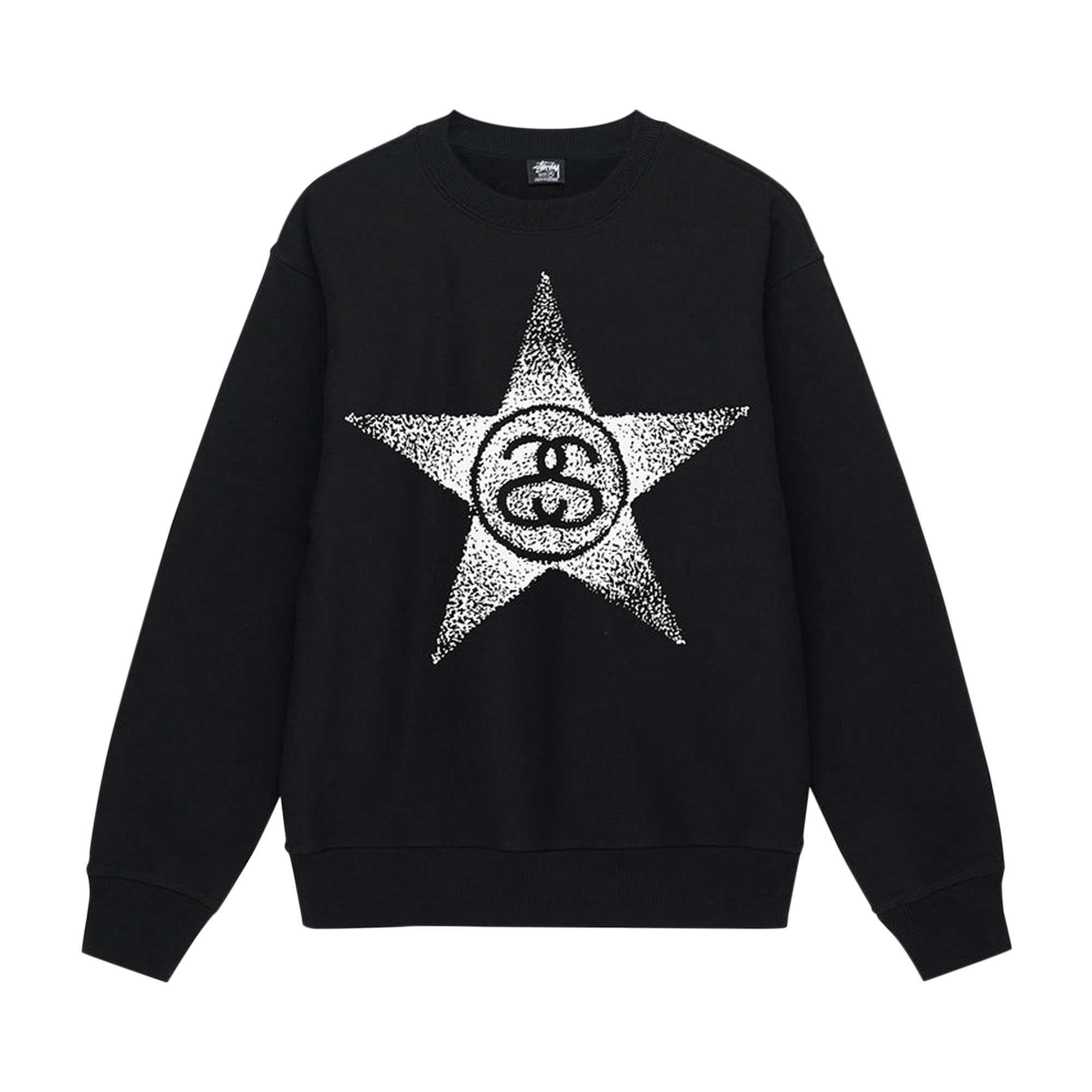 StüSsy Blur Crew - Black | Editorialist