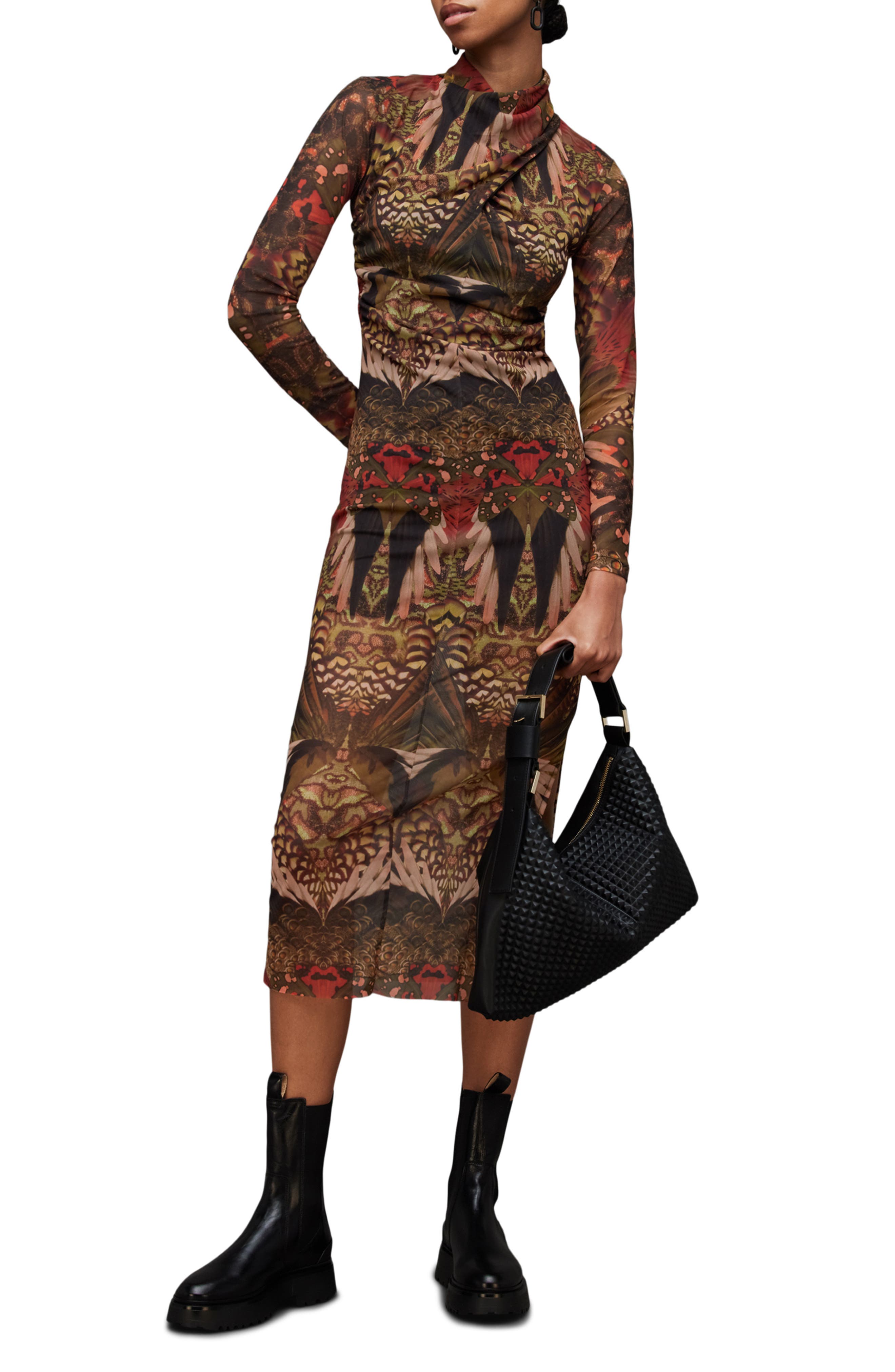 tia mesh gene dress ALL SAINTS Tia Mesh Gene Dress NWT Size 6
