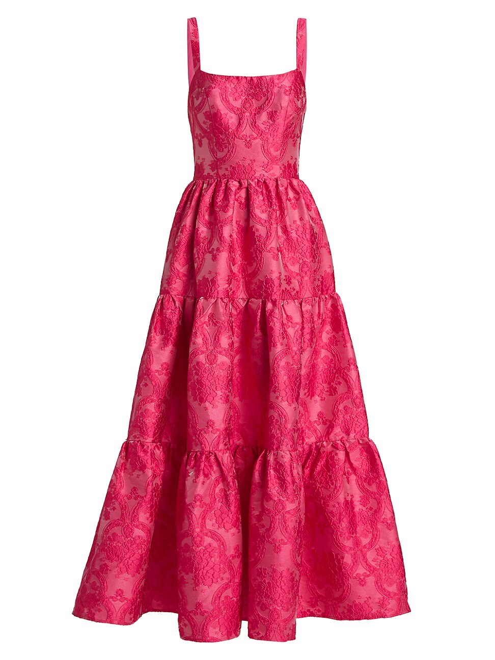 As It May Terry Tiered Gown In Pink - 30% Off | Editorialist