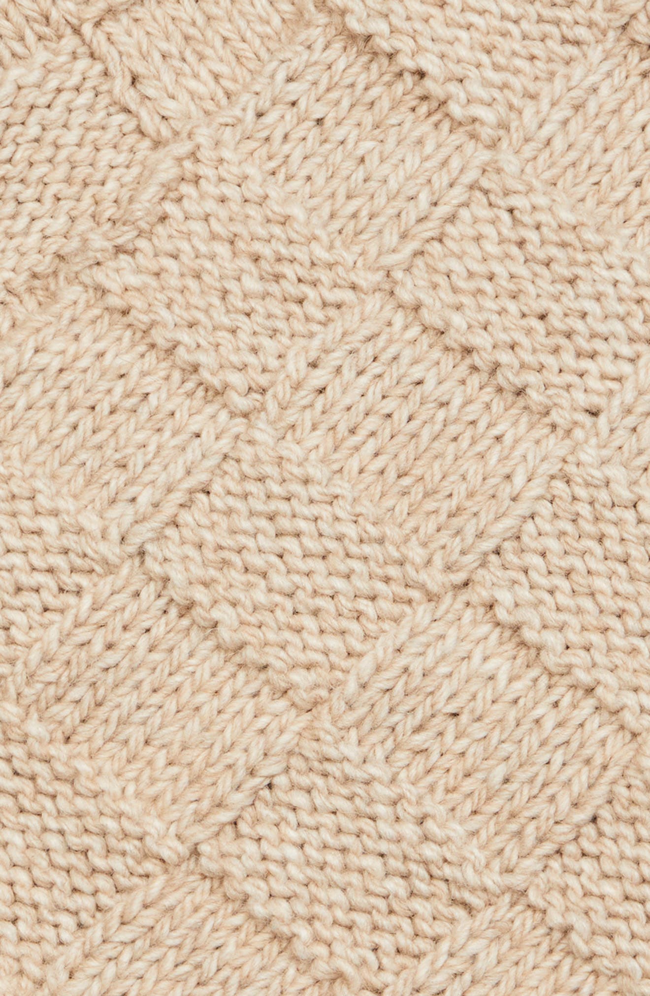 Kiko Kostadinov Aspasia Knit Scarf In Oat - 30% Off | Editorialist