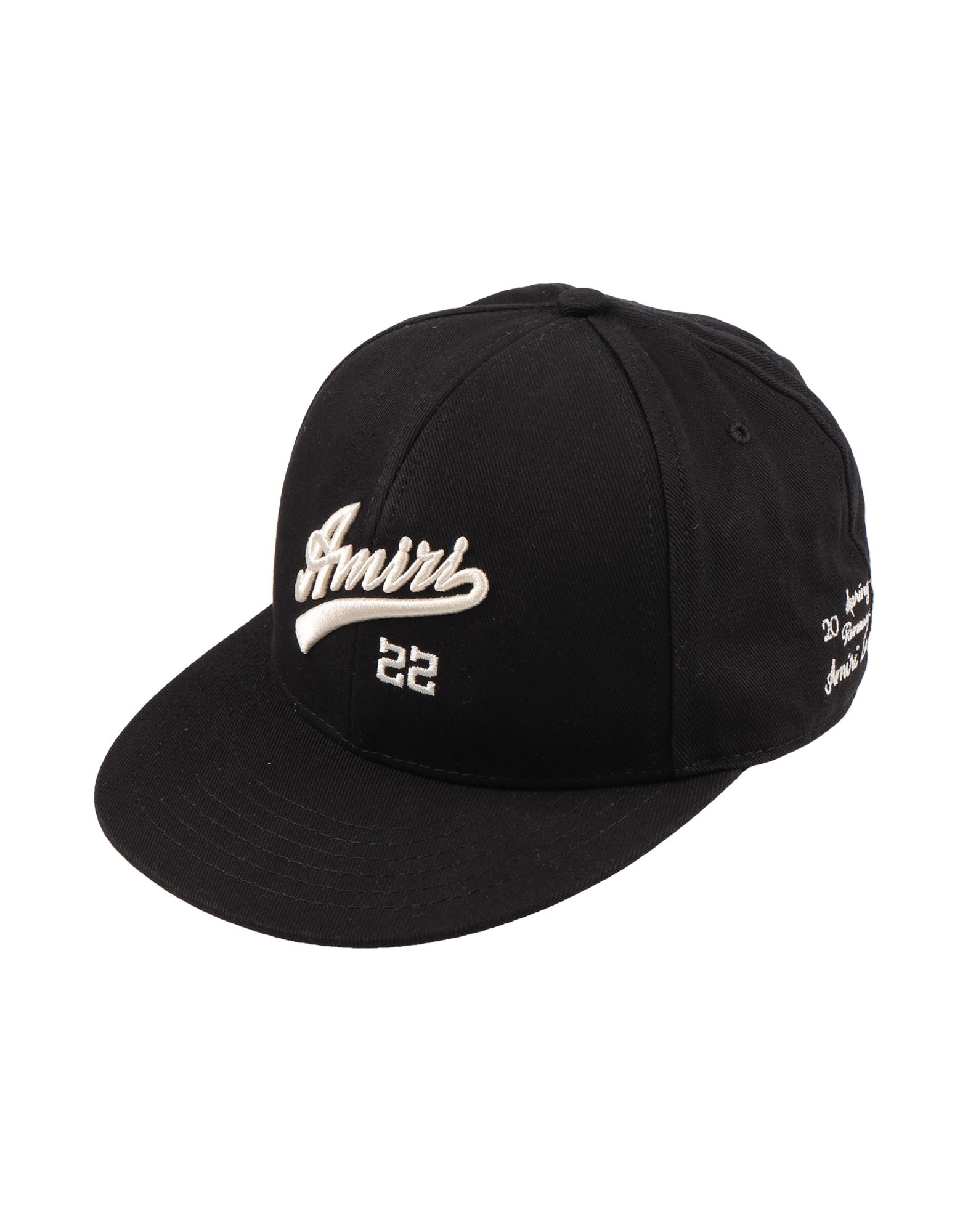 Amiri 22 Logo Flexfit Baseball Cap - Black - 67% Off | Editorialist