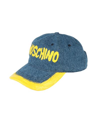 Moschino Cotton Baseball Cap In Blue - 69% Off | Editorialist display picture 2