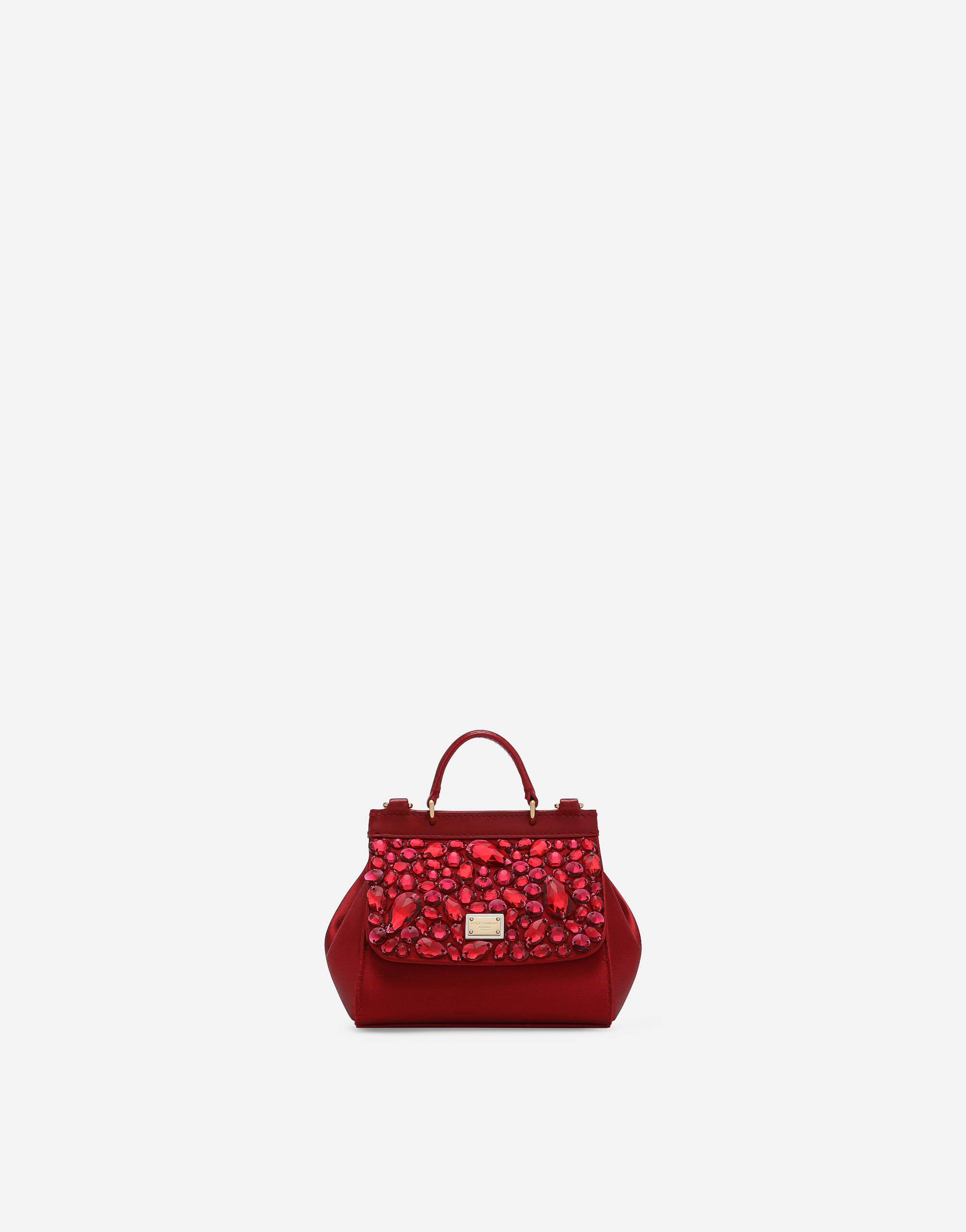 Dolce & Gabbana Mini Sicily Handbag - Red | Editorialist