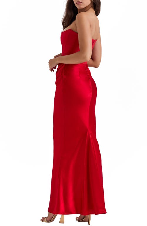 saira floral lace-up corset cocktail dress Juniors Millie Crepe Dress main image 1