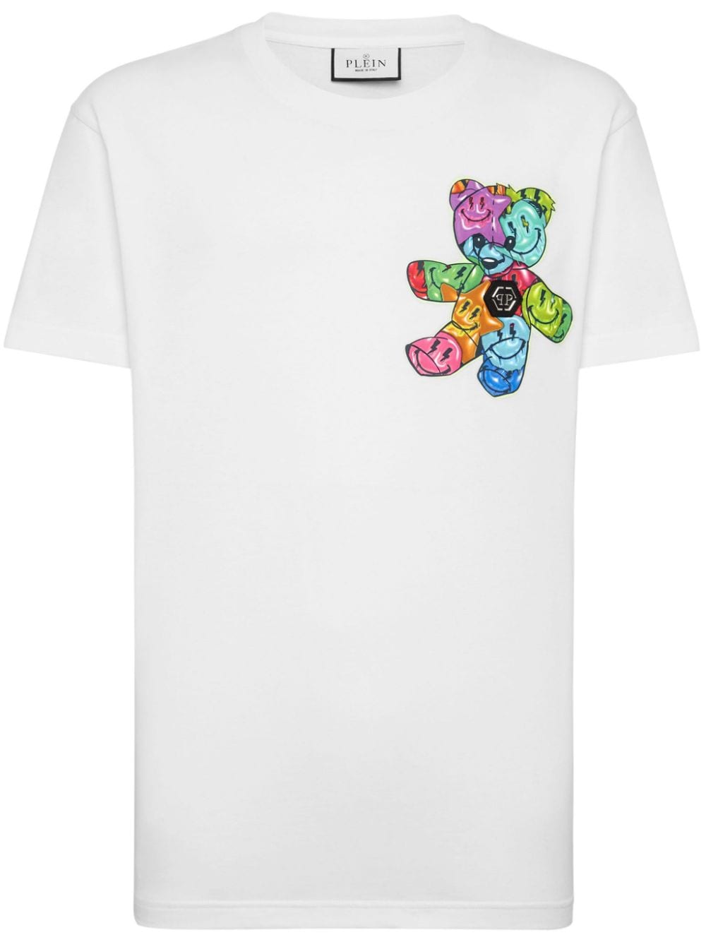 HILIPP PLEIN     Tシャツ Buy Philipp Plein Graphic-print Cotton T-shirt - White At 55% Off