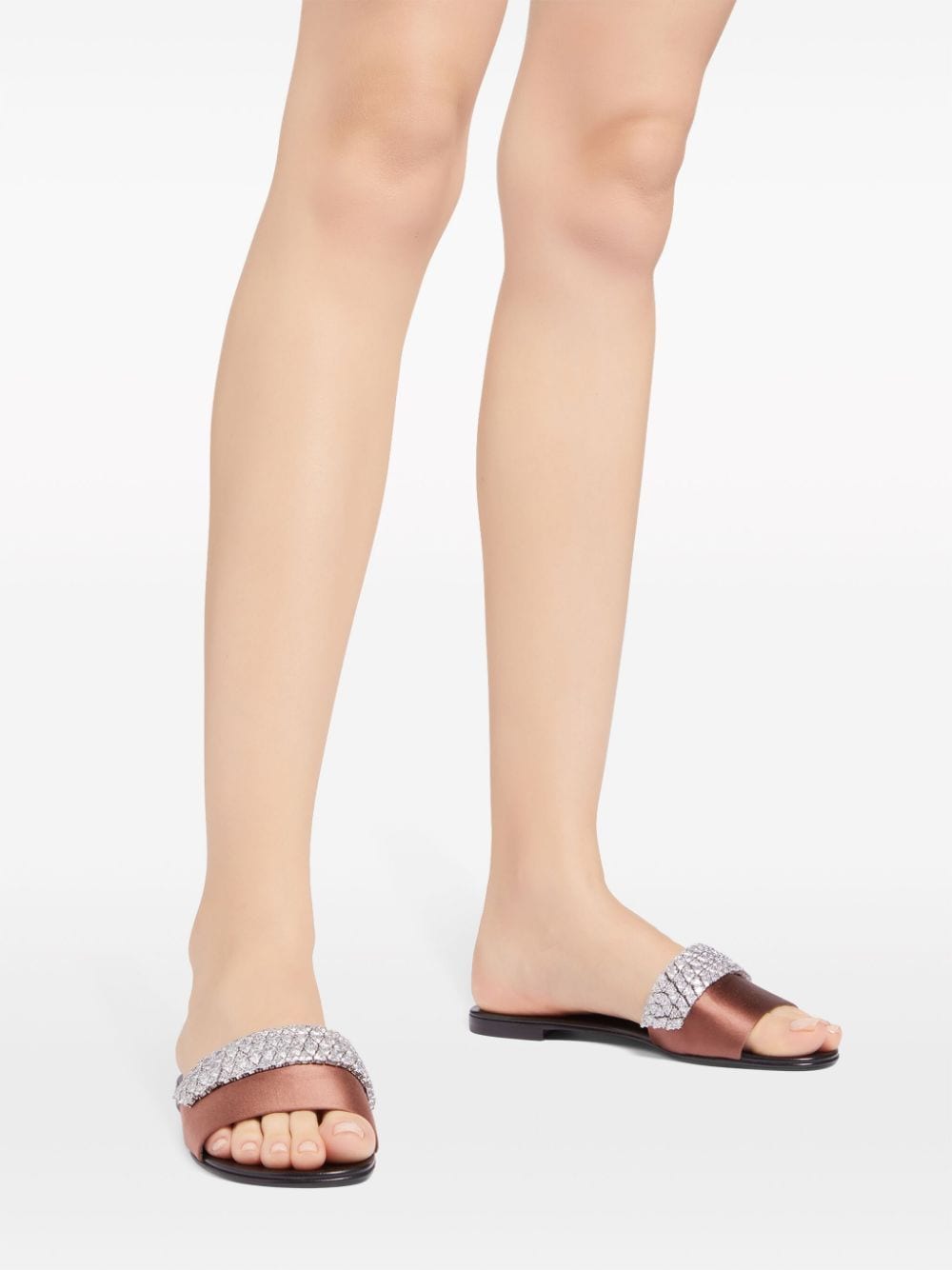 GIUSEPPE ZANOTTI Tesy Rhinestone-Embellished Sandals
