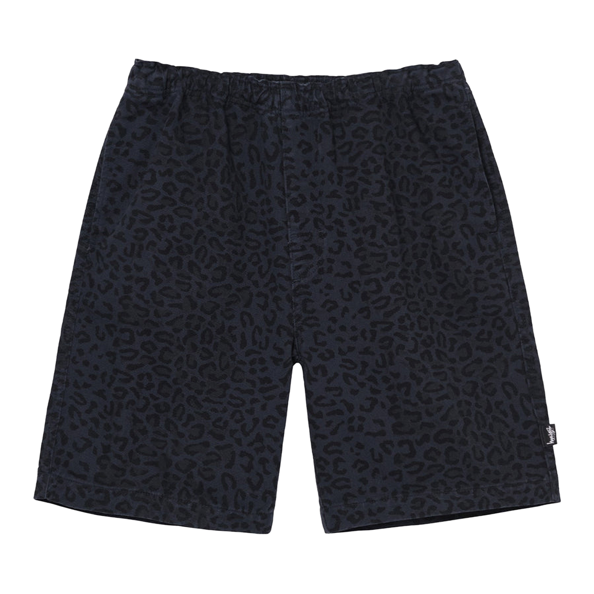 StüSsy Leopard Beach Short - Blue | Editorialist