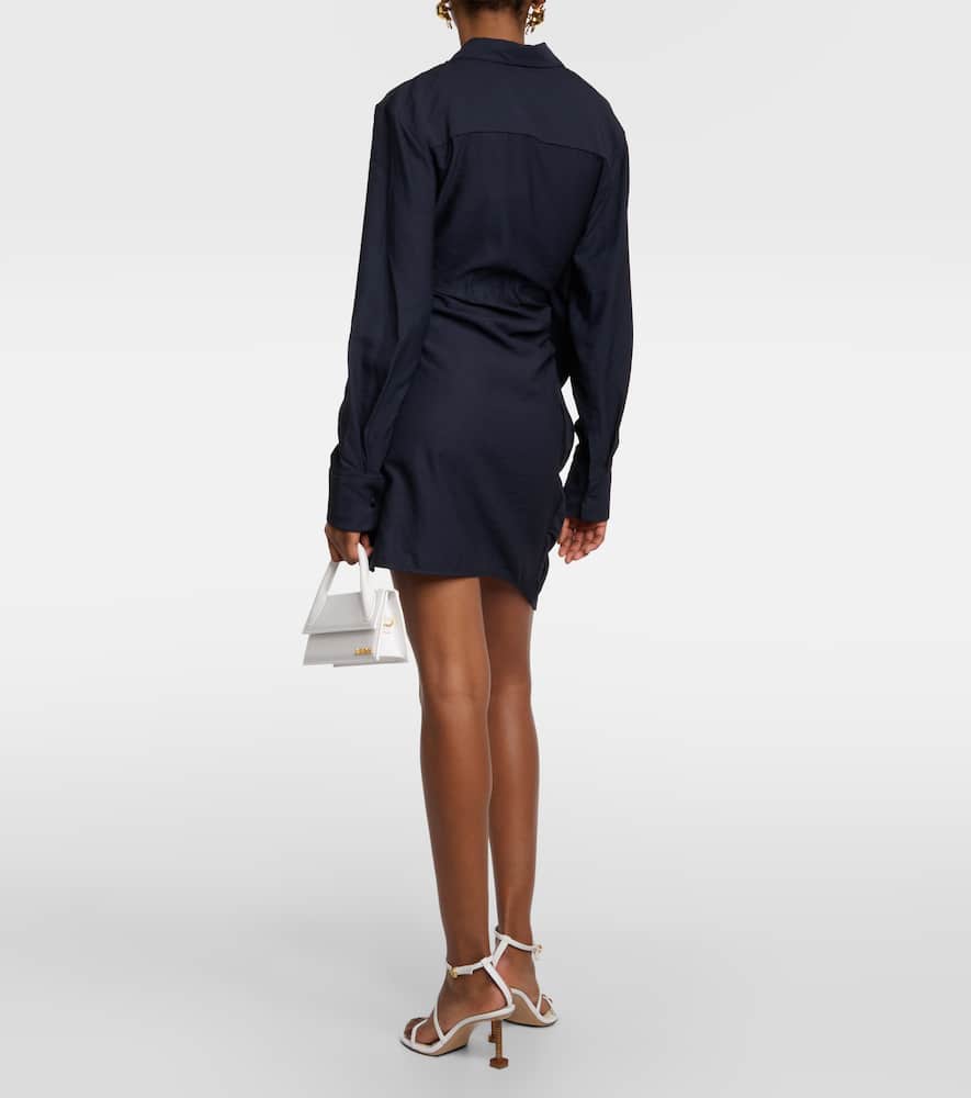 Jacquemus La Robe Bahia Minidress - Blue - 30% Off | Editorialist