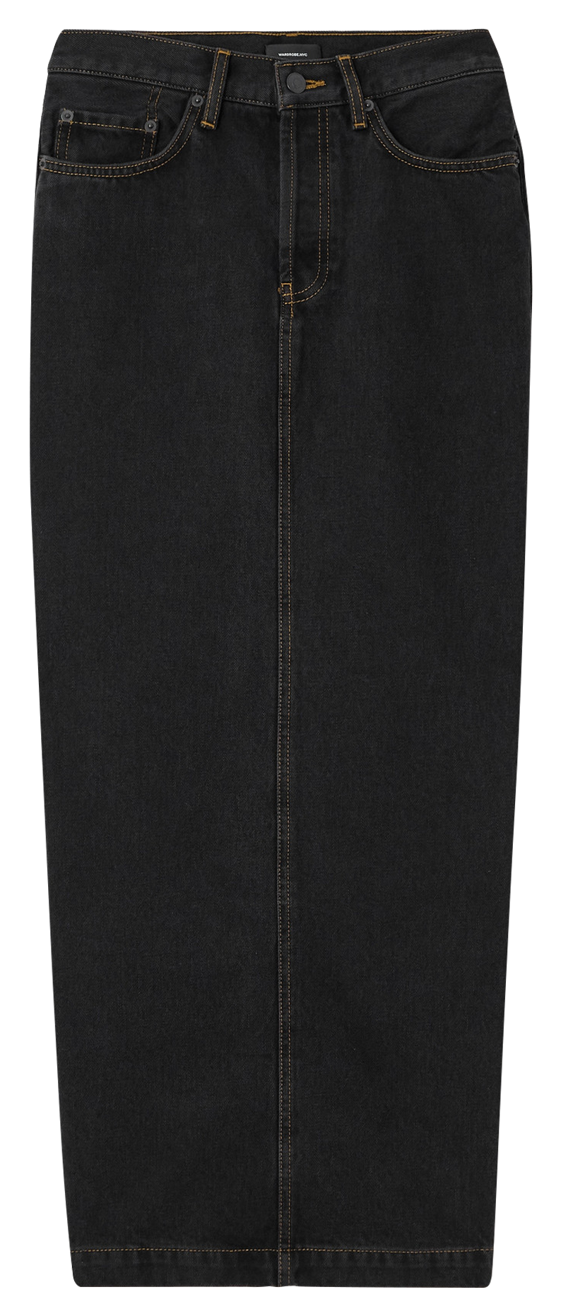 WARDROBE.NYC Denim Maxi Skirt