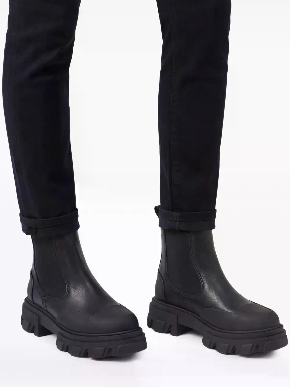 GANNI GANNI Leather Chelsea Boots