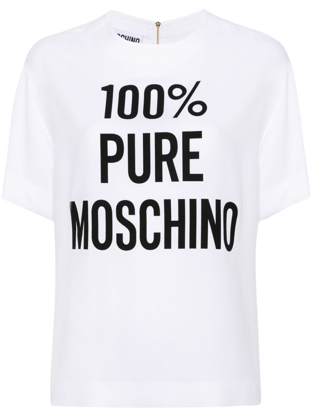 MOSCHINO Moschino Press-Creased Straight-Leg Trousers