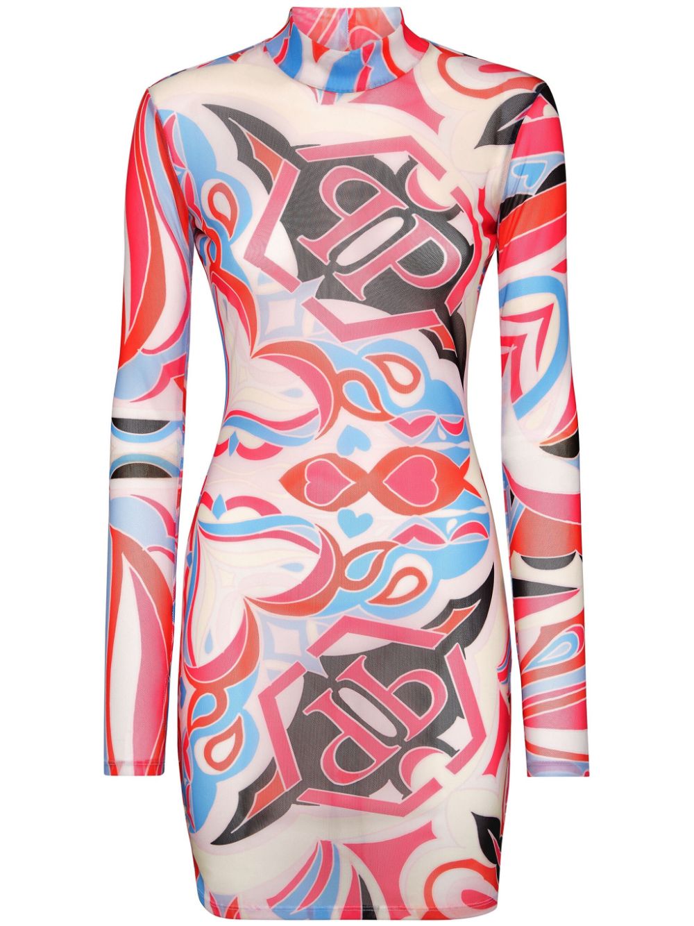 PHILIPP PLEIN Philipp Plein Colorful Circus Minidress