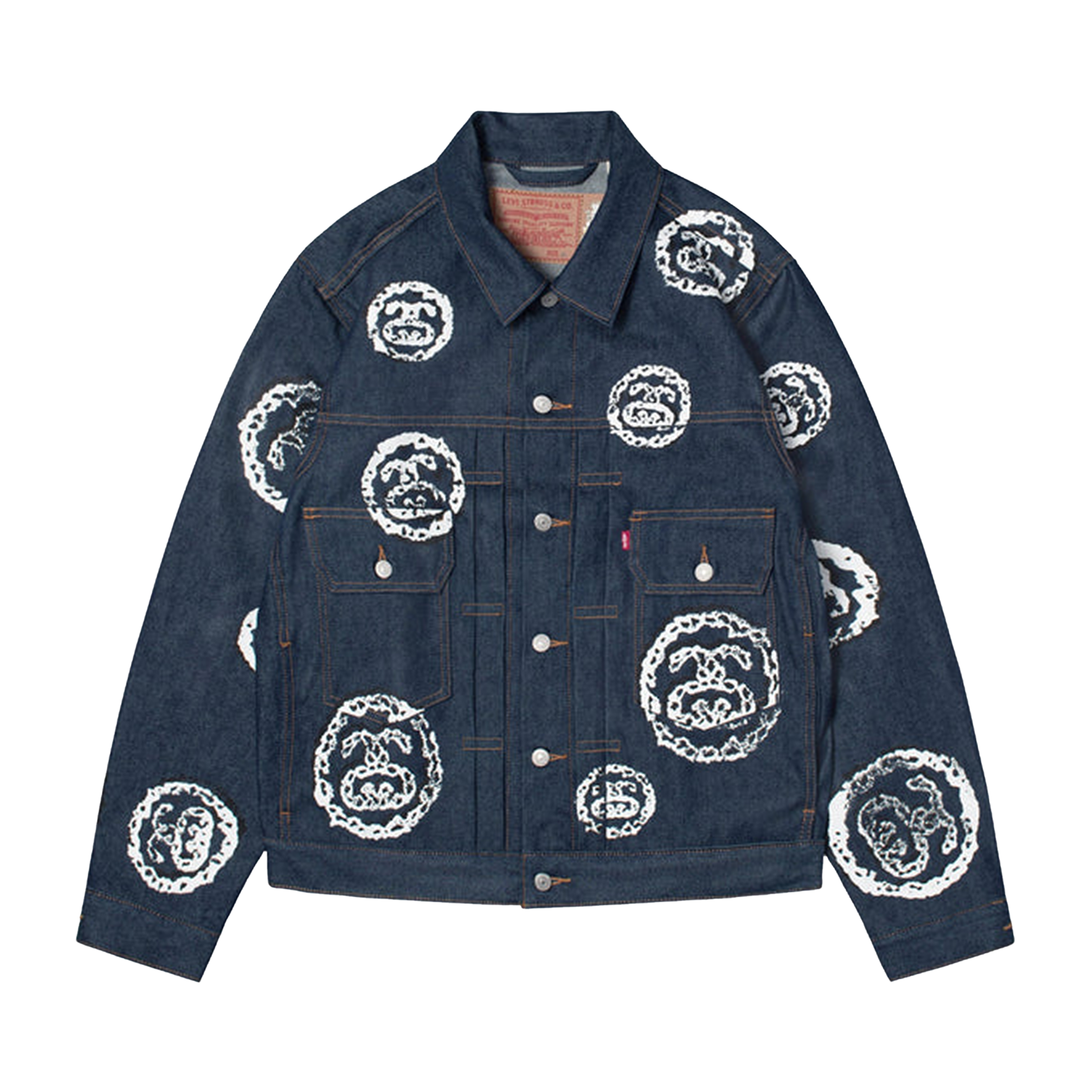 セットアップ（メンズ） STUSSY & DENIM TEARS Type 2 Jacket & 501 Jean 28071870~blue_0.png