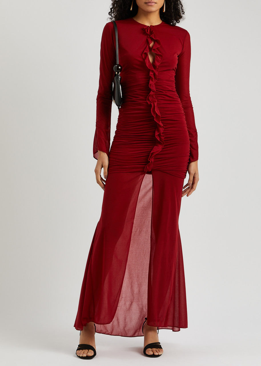 princess polly baby blue dress Burgundy Dresses – Club L London