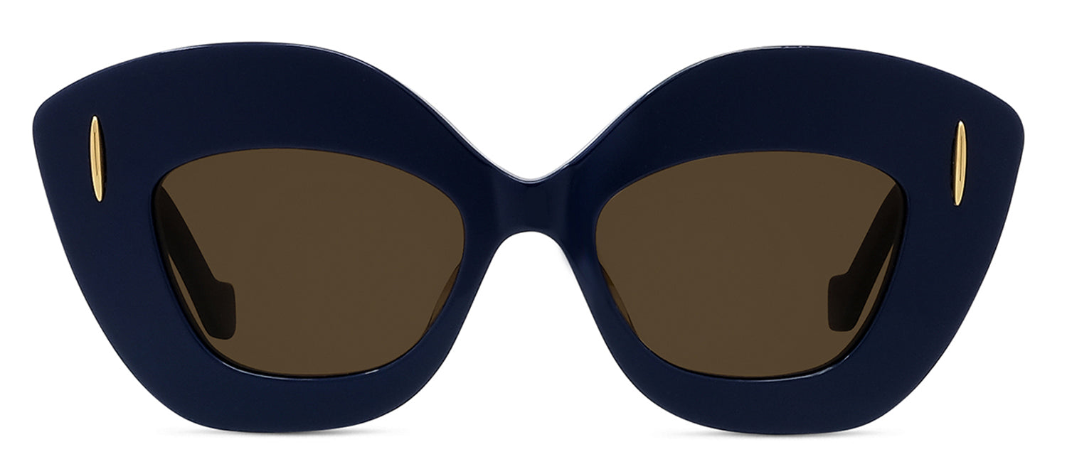 LOEWE Anagram Acetate Butterfly Sunglasses LW40127I NEW RETAIL $640 Loewe Acetate Anagram Cat Eye Sunglasses LW40127I Blue  main image 2