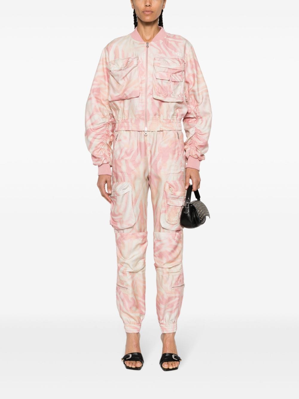 DIESEL® Diesel Zebra-Print Trousers