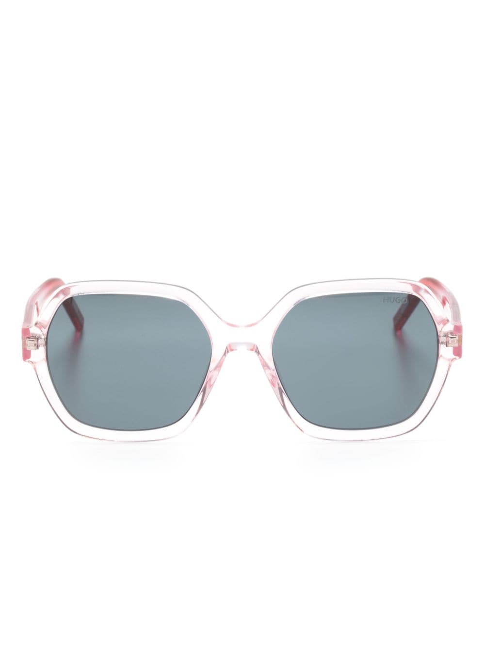 Hugo Oversized Sunglasses In Pink - 30% Off | Editorialist display picture 1