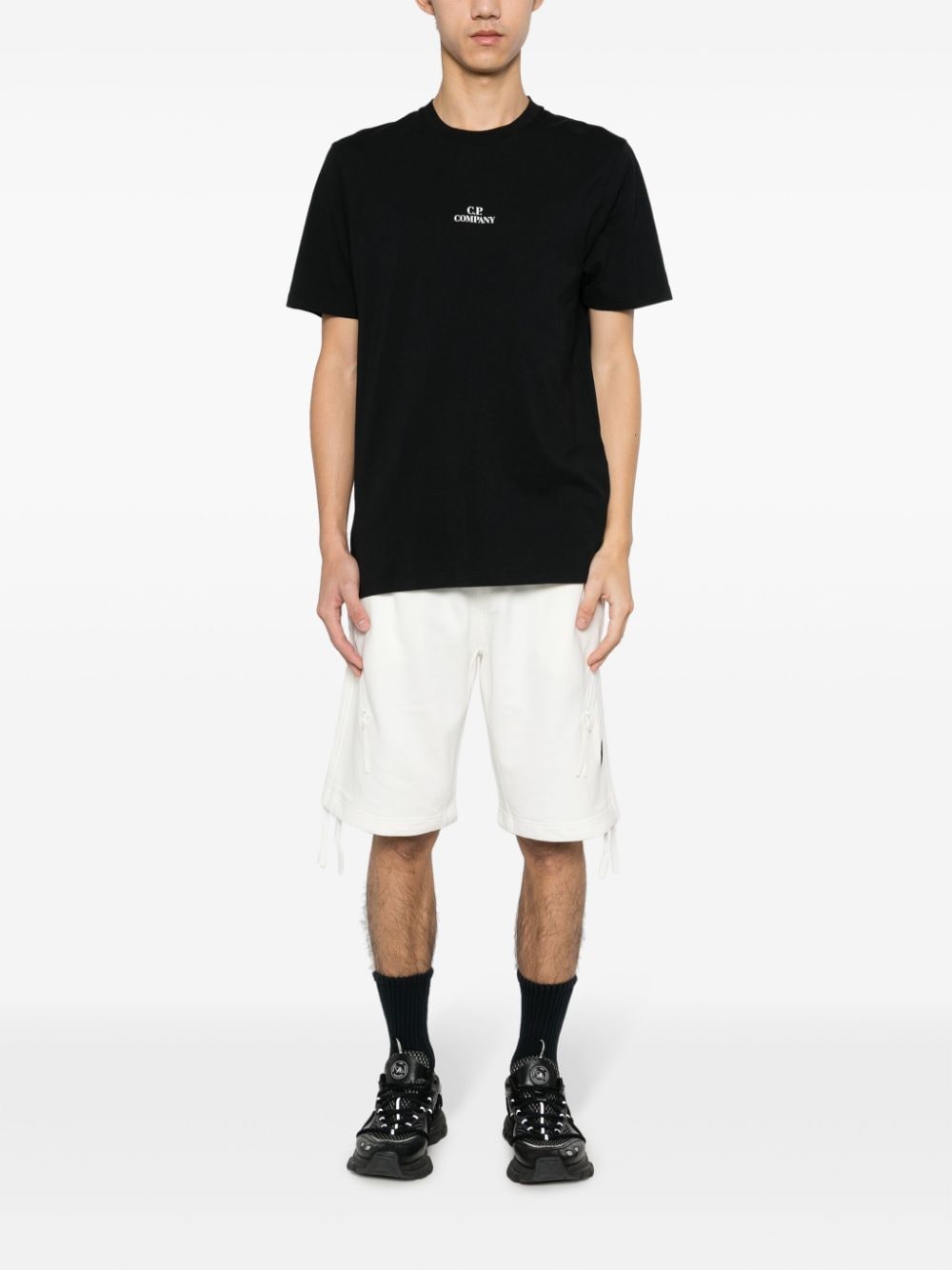 C.P. COMPANY logo-print cotton t-shirt