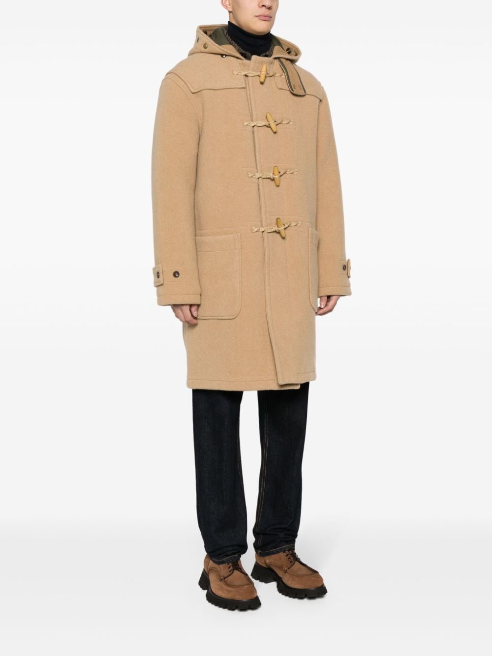 Ralph Lauren Wool Duffle Coat In Brown - 47% Off | Editorialist