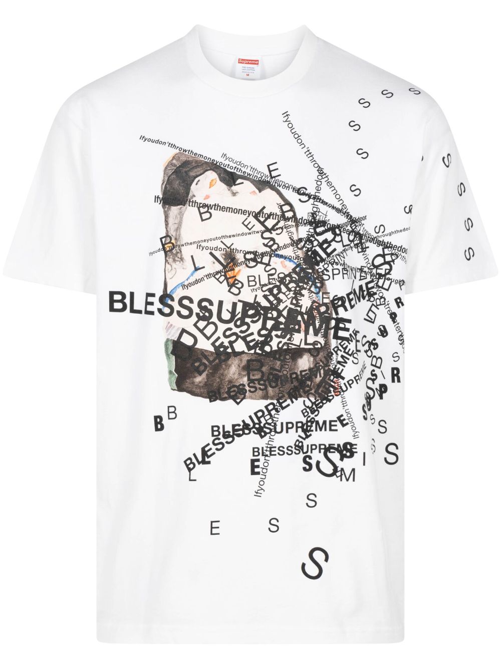 Supreme X Bless Observed In A Dream T-Shirt - White | Editorialist