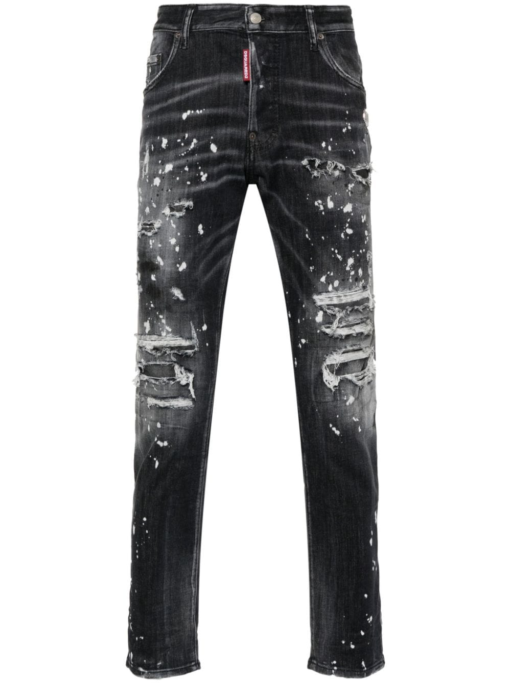 Dsquared2 Skater Straight-Leg Jeans In Black - 65% Off | Editorialist